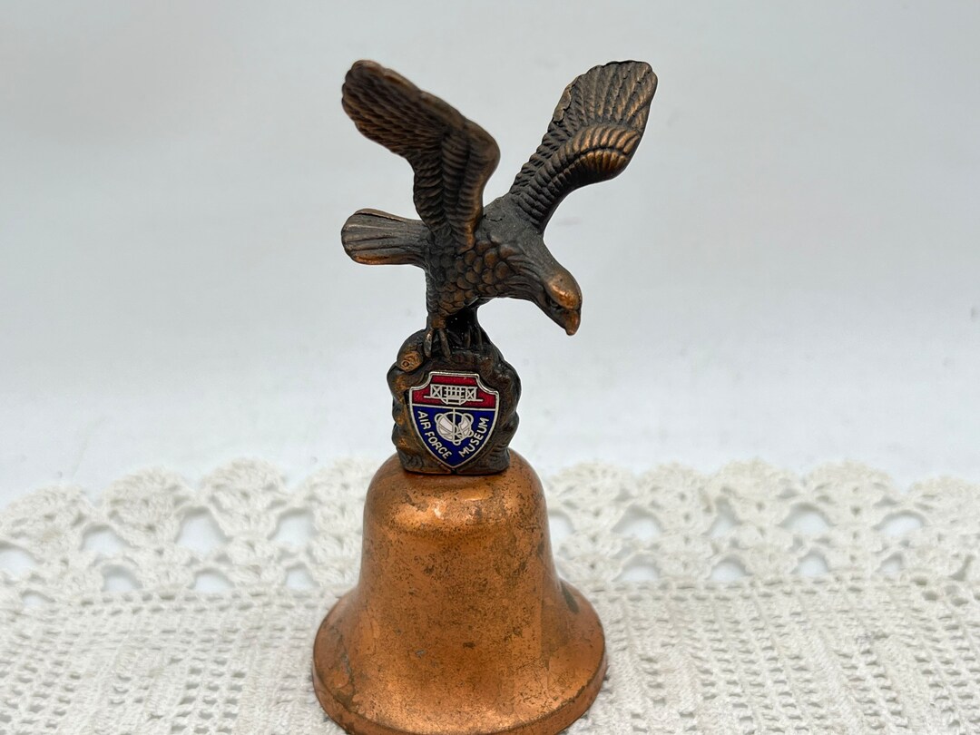 Vintage Eagle Bell, USAF Air Force Museum Bell, Copper Bell ...