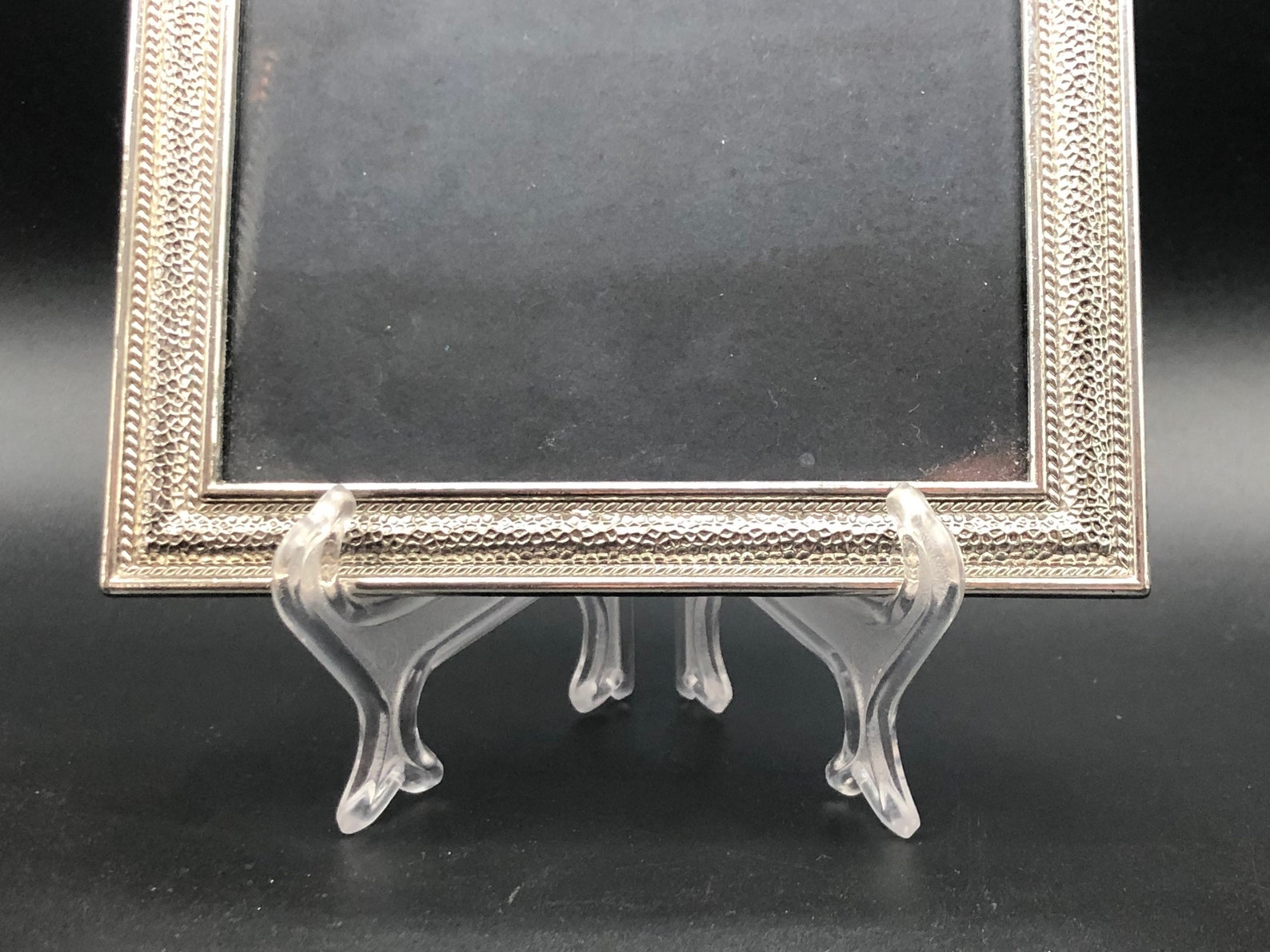 MCM Metal Silver Picture Frame Made in Canada 5x8 Wall | Etsy