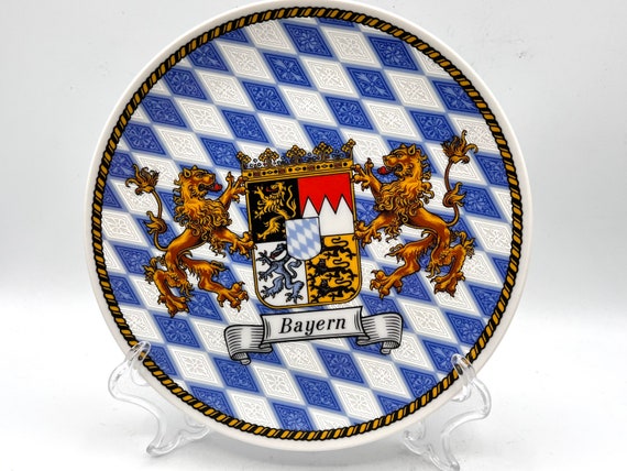 Vintage Bayern Bavaria Plate Collectible Plate TK Made in - Etsy