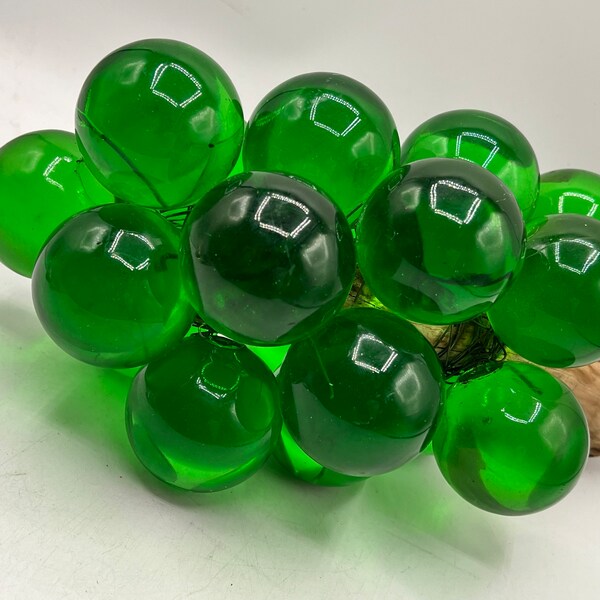 Lucite Grapes - Etsy