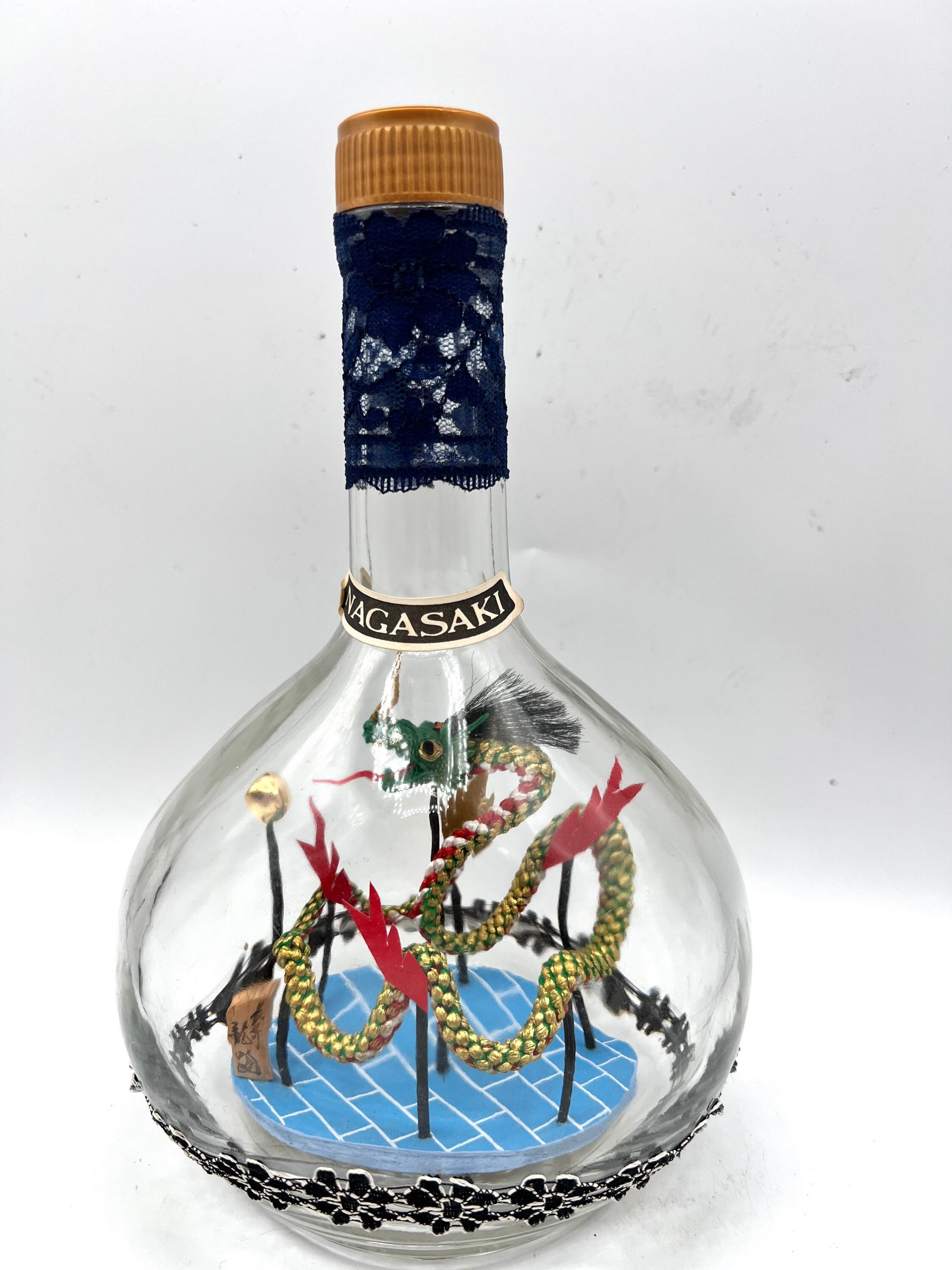 RARE Empty Nikka Whisky Dragon in Bottle Nagasaki Kunchi From | Etsy