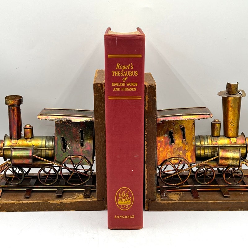 Train Bookends - Etsy