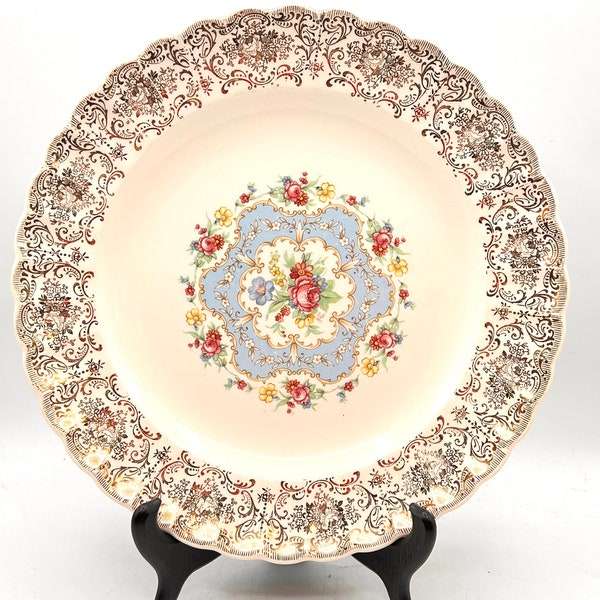 Scalloped Edge Plate - Etsy