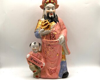 Vintage Fu Statue - Etsy