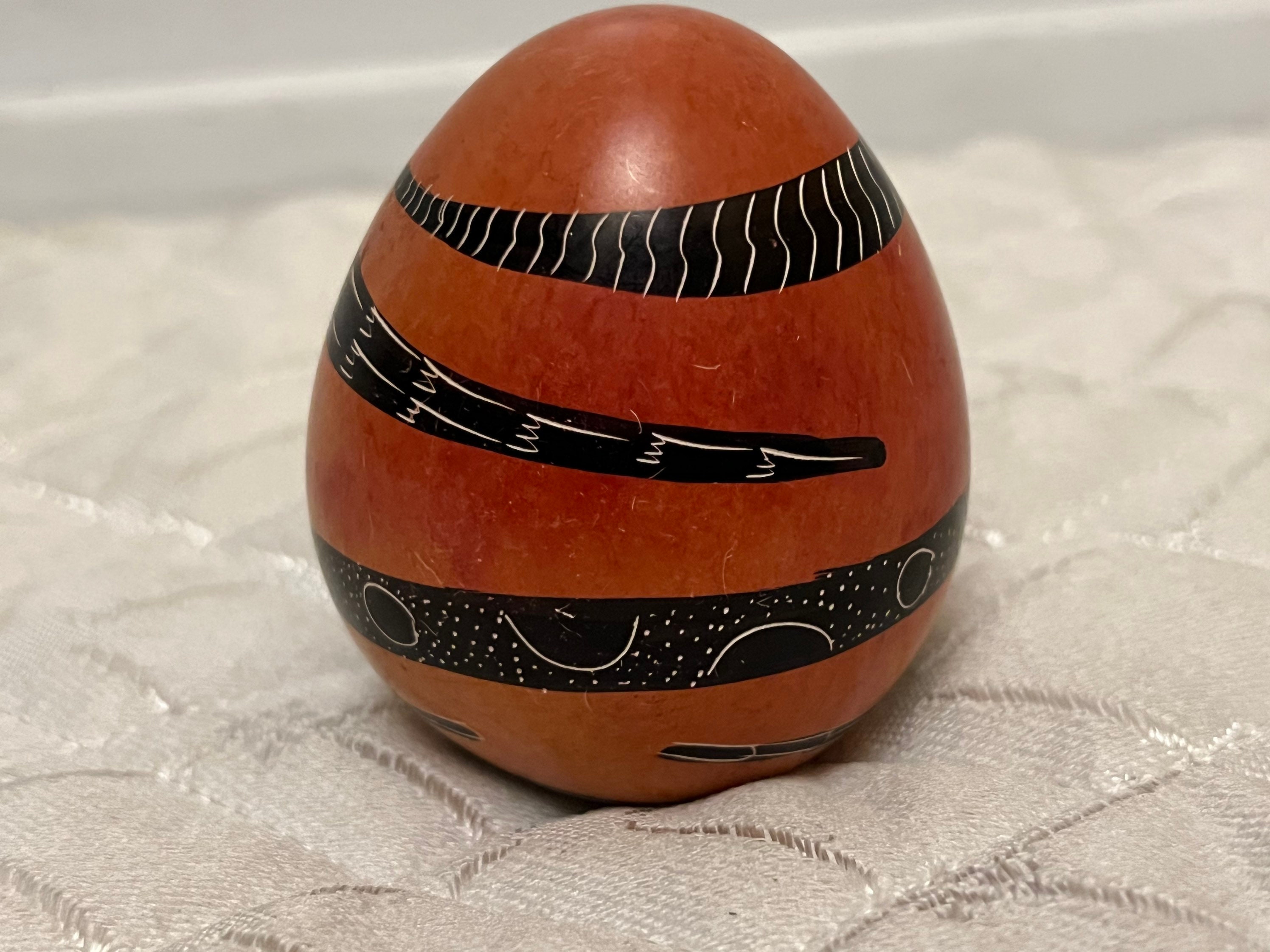 Tribal Art On Easter Eggs