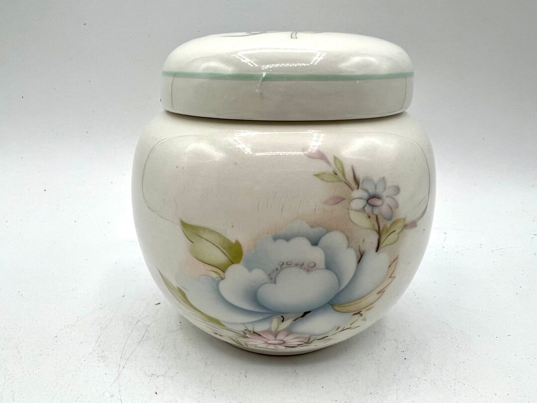 Vintage Sadler Ginger Porcelain Jar Made in England Pink - Etsy