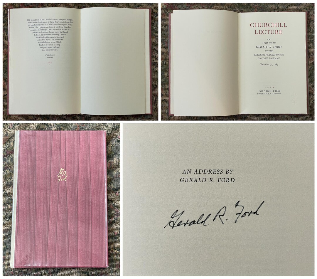 Rare, Gerald R. Ford, 38th President of the United States, SIGNED ...