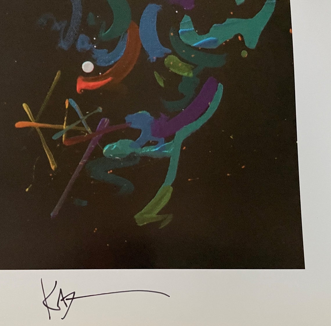 Rare, Vintage, Large KAT, the Artist, Signed Limited Edition 146/650 ...