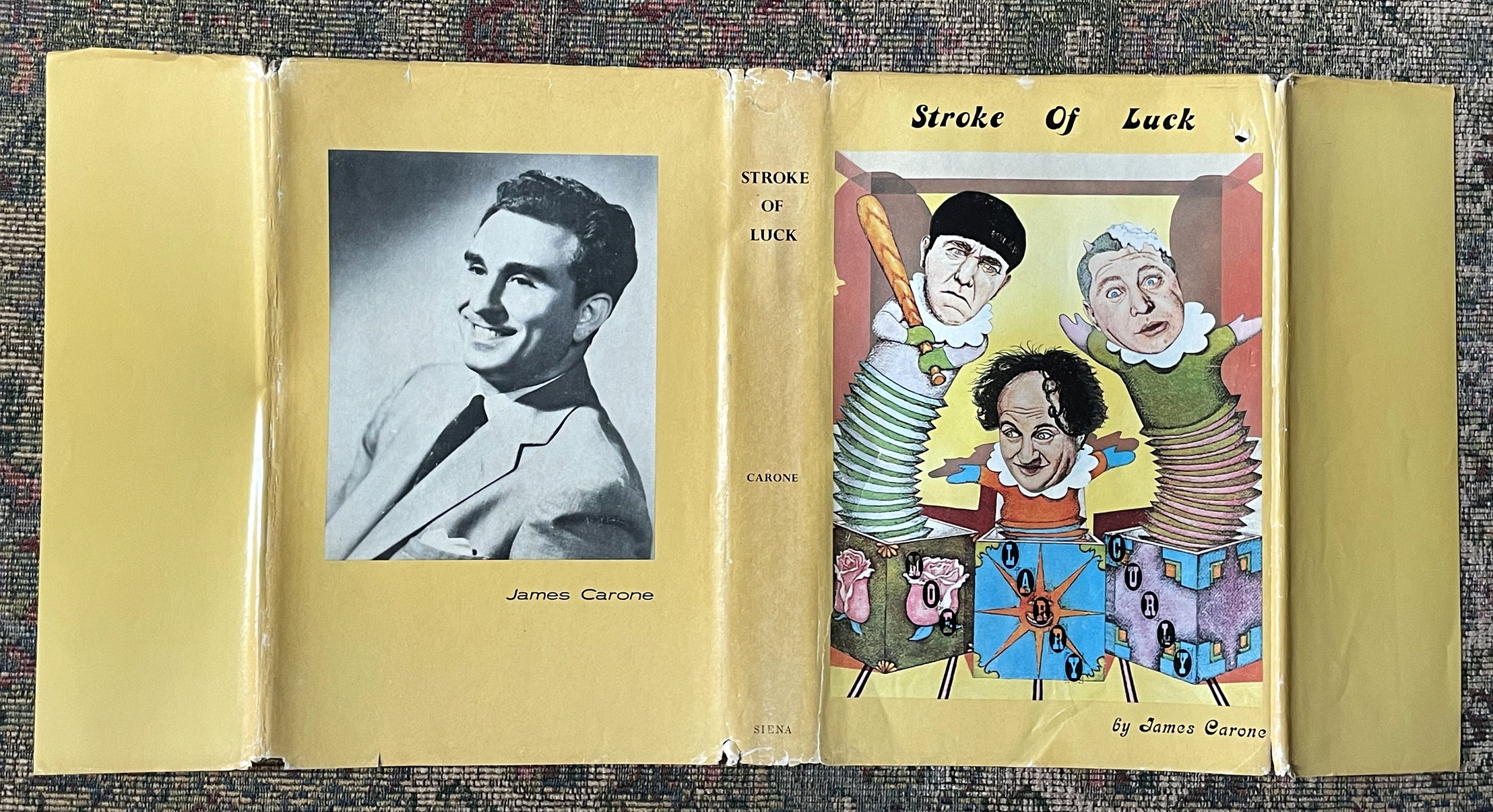 Rare, STROKE of LUCK 1973 1st Edition Hard Cover Book With Original ...