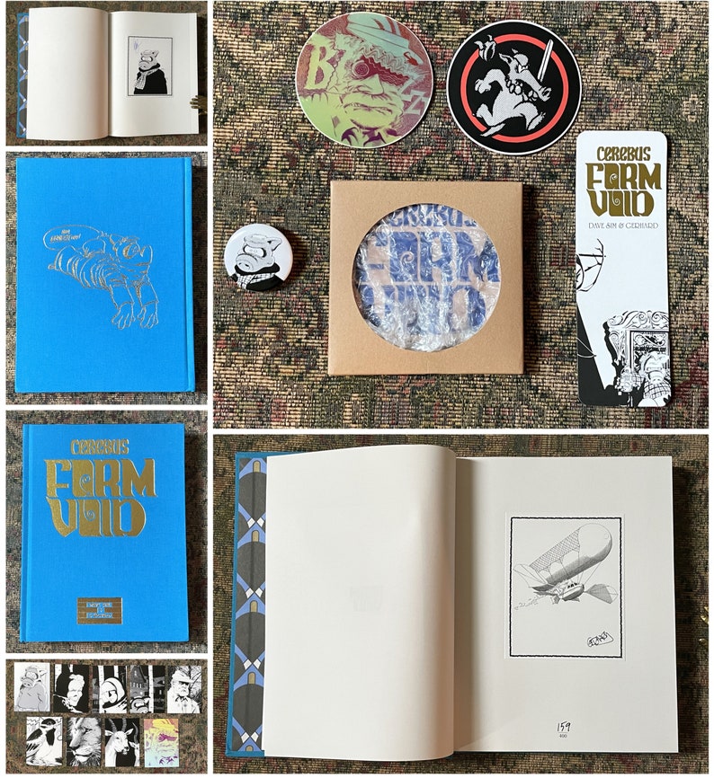 Cerebus Form and Void, Deluxe Hard Cover Limited Edition, Signed by ...