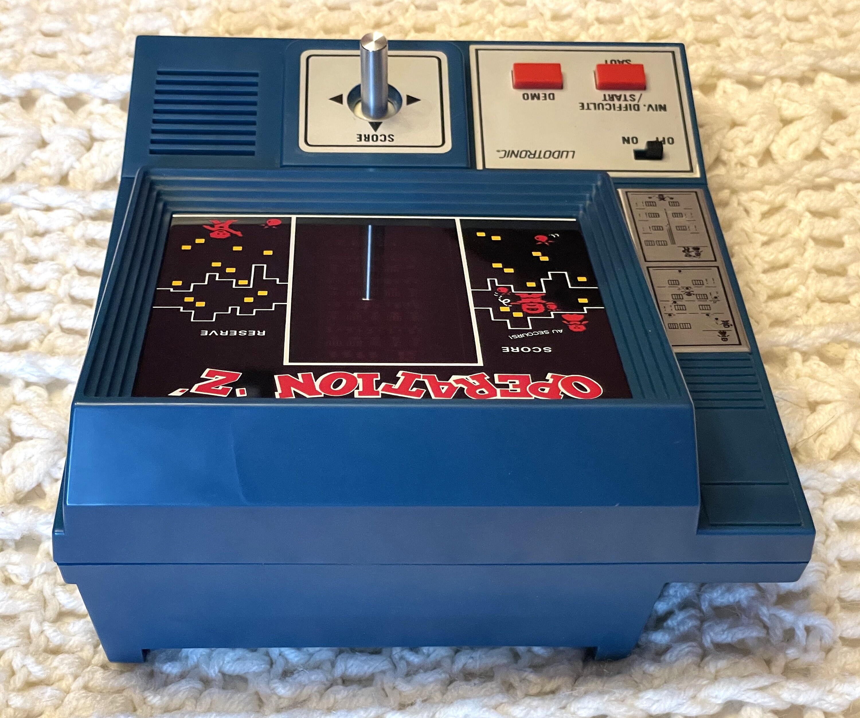 Extremely Rare, Hanzawa Operation Z VFD Electronic Handheld Video Game ...