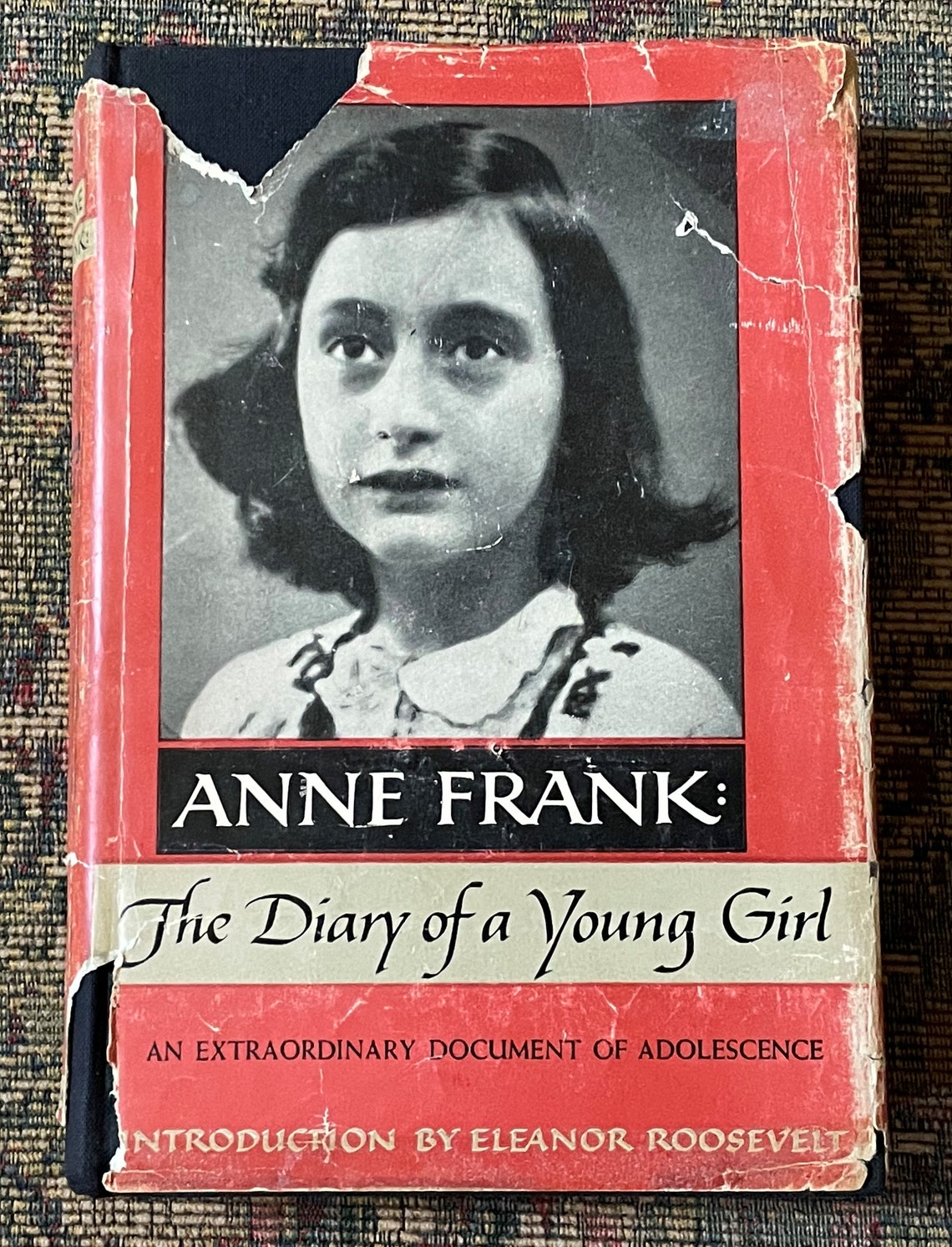 Anne Frank, Diary of A Young Girl, First Edition, Second Printing, 1952 ...