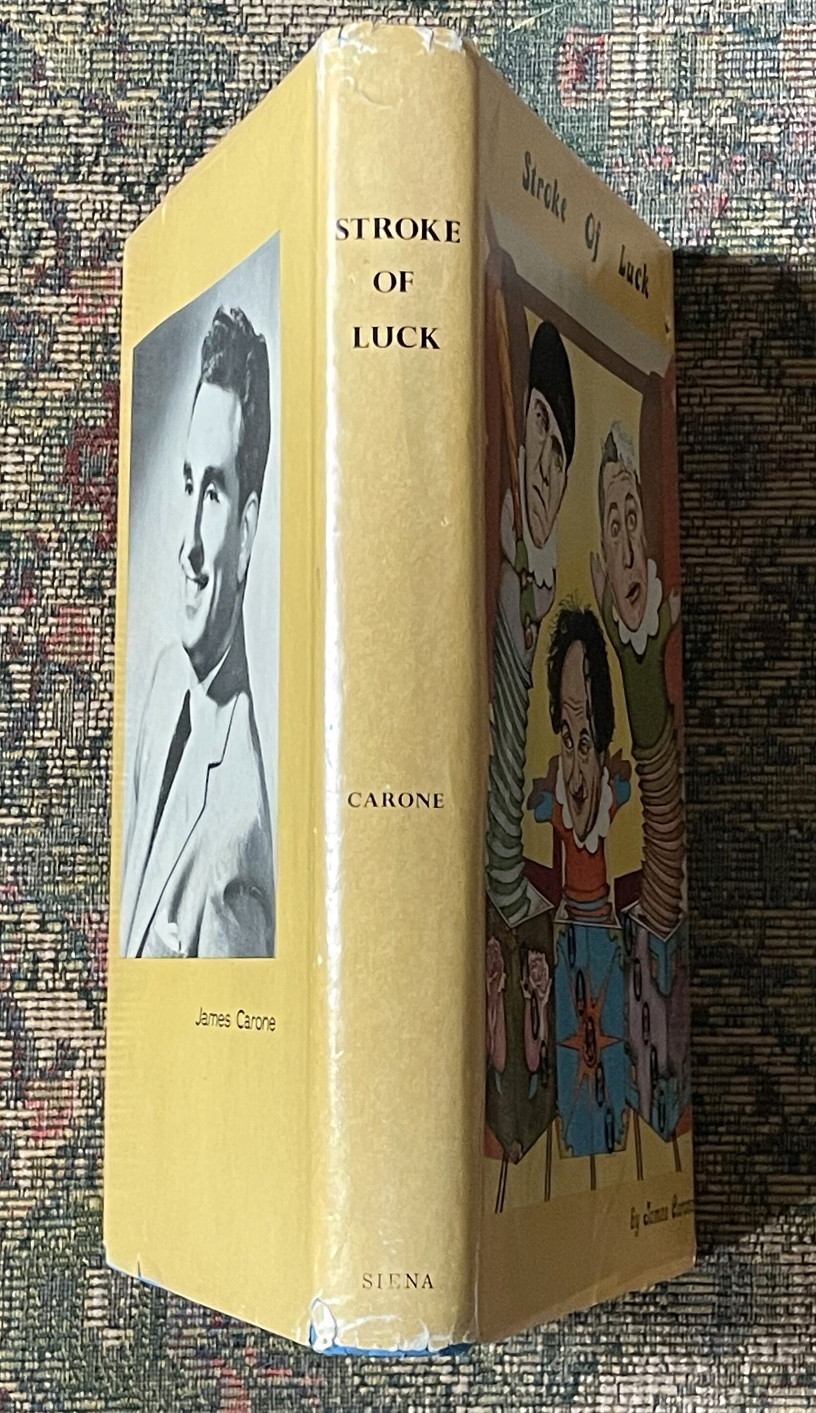 Rare, STROKE of LUCK 1973 1st Edition Hard Cover Book With Original ...