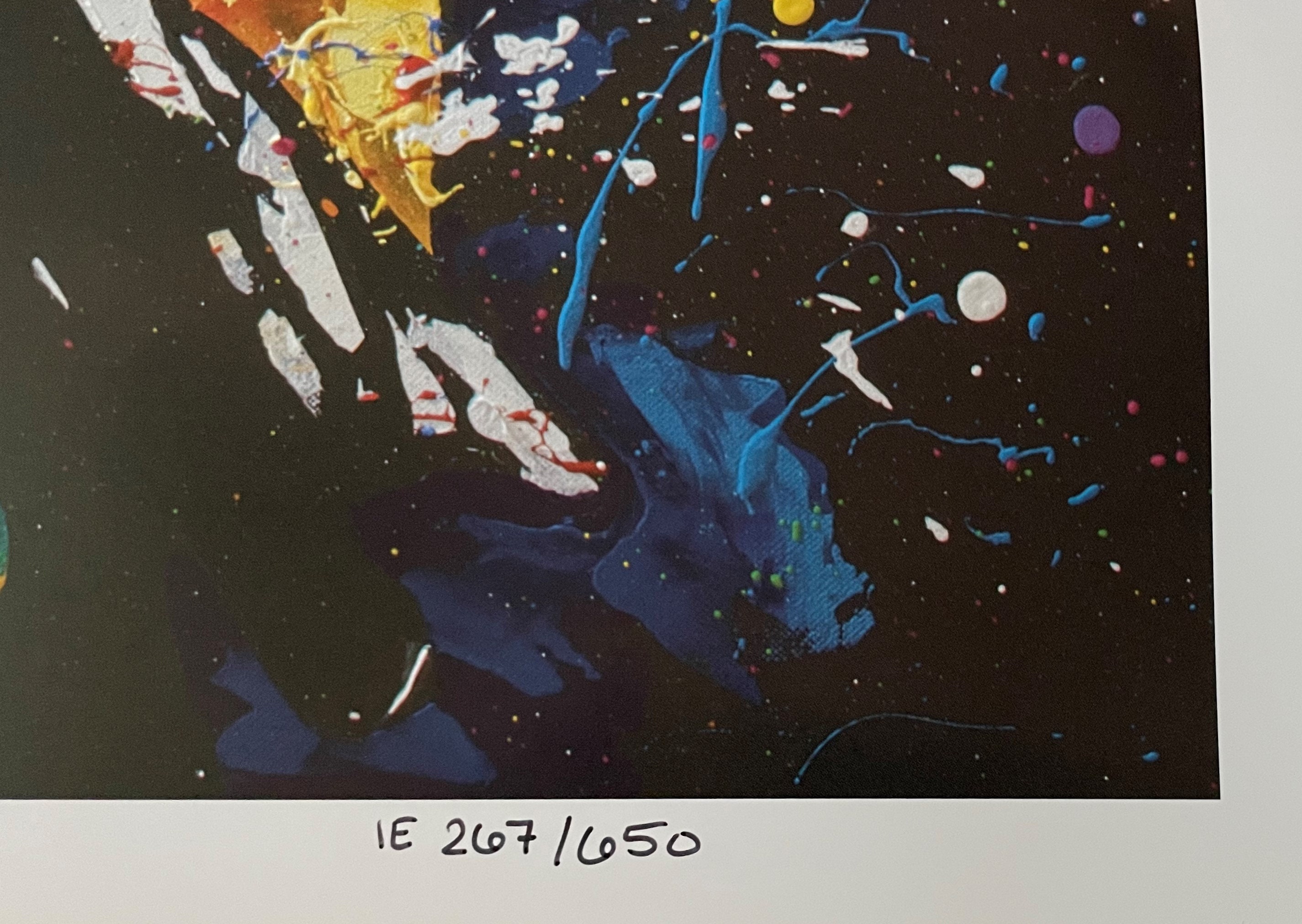 Rare, Vintage, Large KAT, the Artist, Signed Limited Edition 267/650 ...