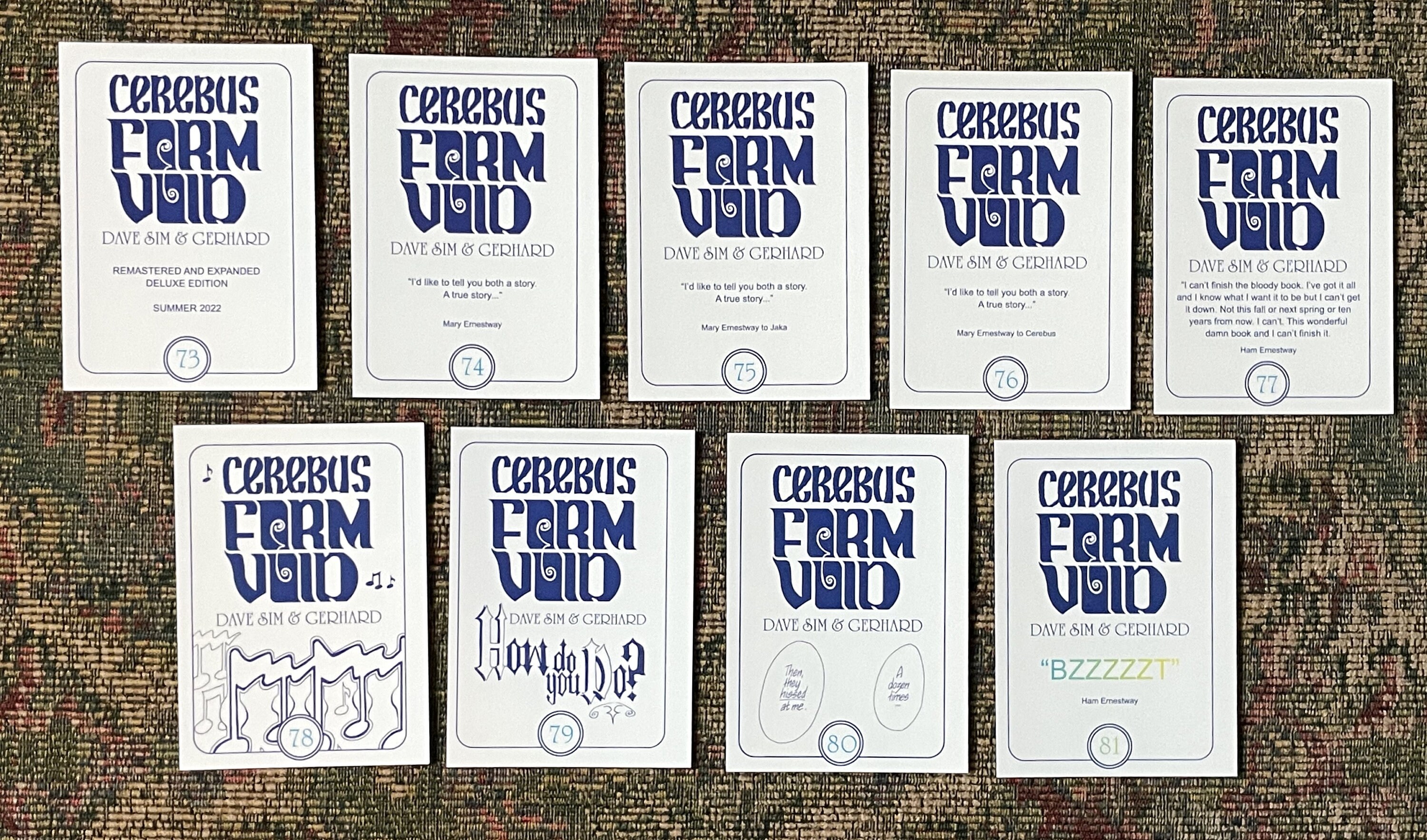 Cerebus Form and Void, Deluxe Hard Cover Limited Edition, Signed by ...