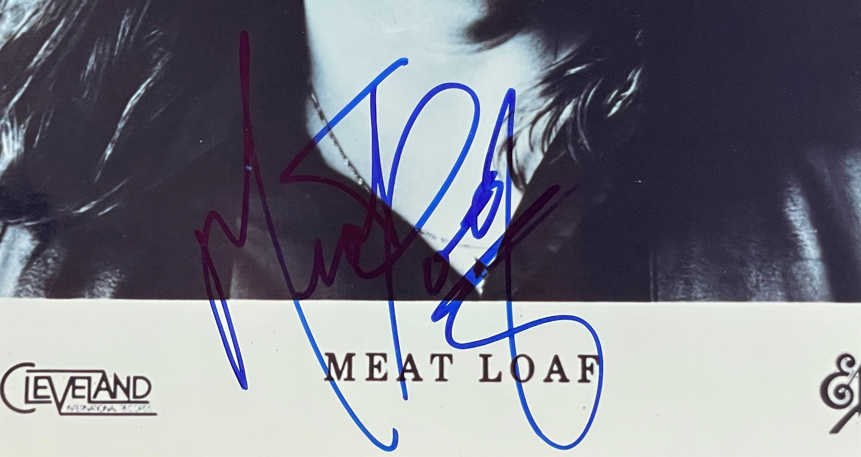 Rare, Signed, Framed, Rock Singer, Meat Loaf, Very Cool 8x10 Photo ...