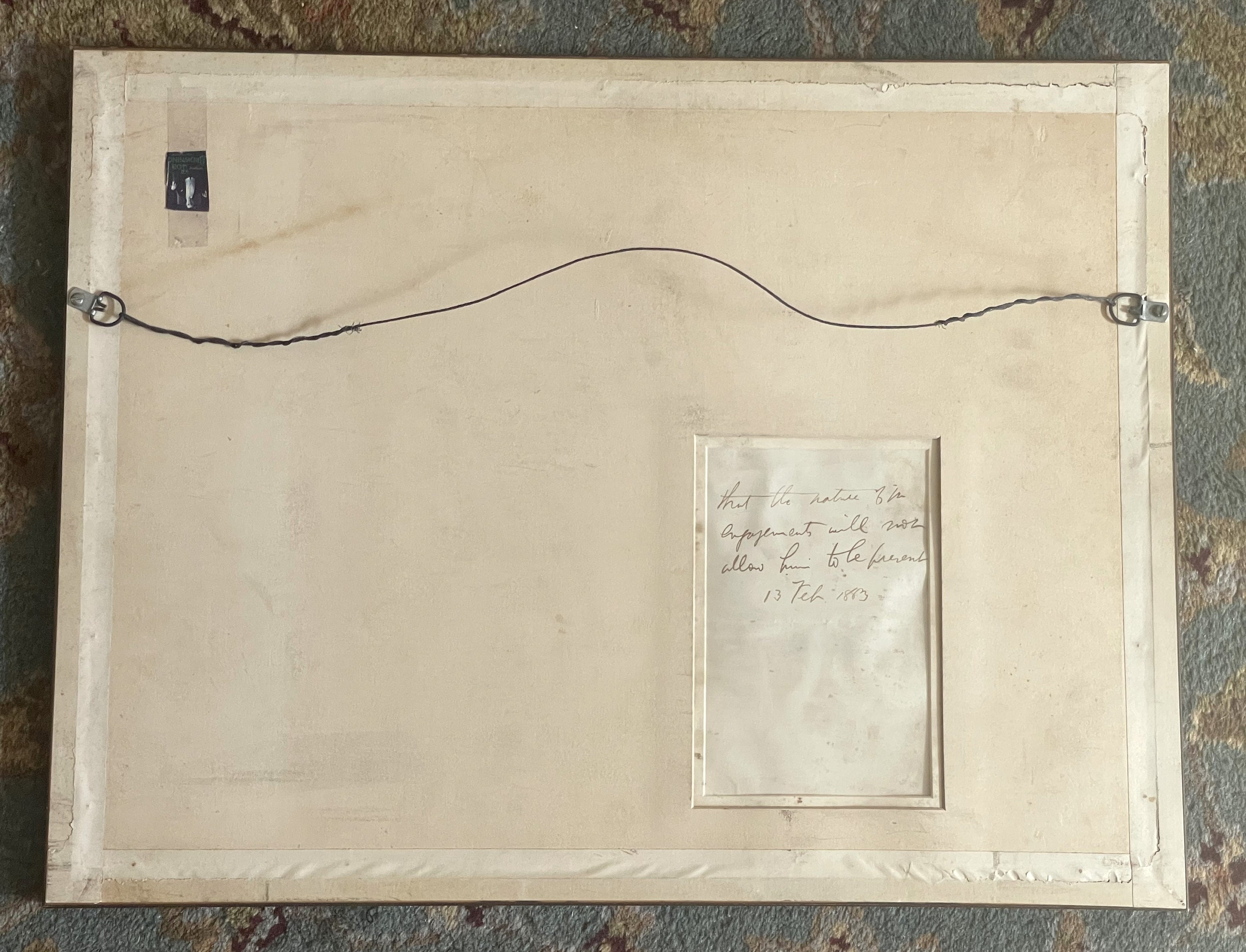 Rare, Vintage Bram Stoker (DRACULA) Hand Written Letter From 1883 ...