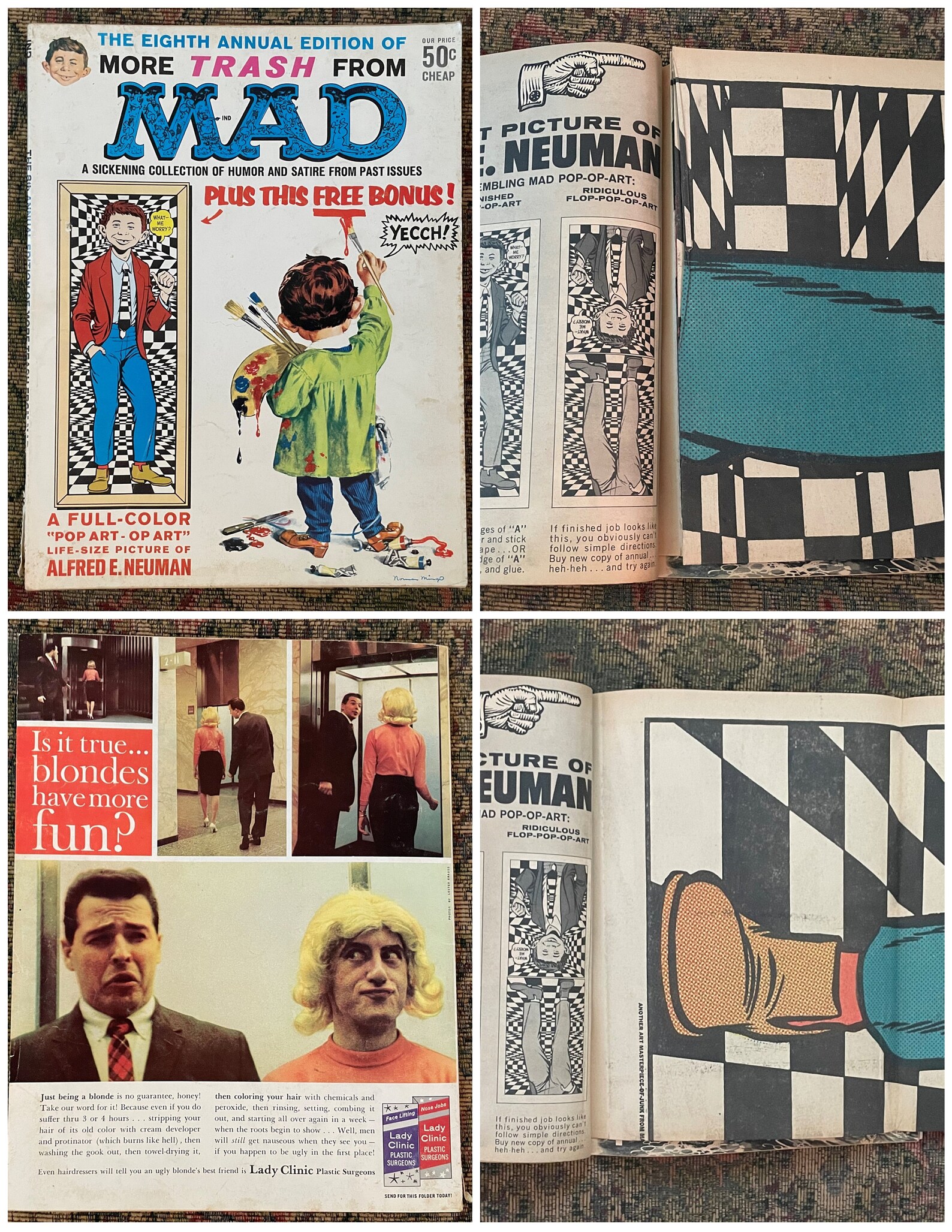 Alfred E. Neuman the Eighth Annual Edition of More Trash From Mad ...