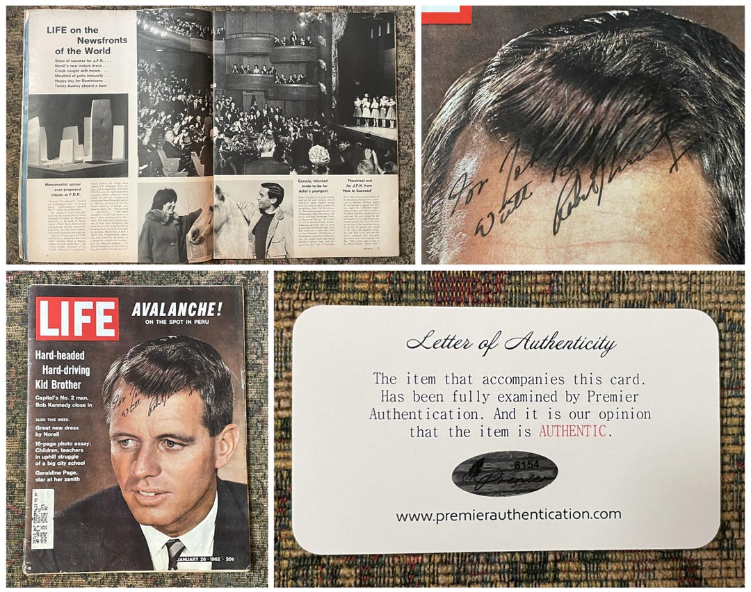 Rare, Vintage, Life Magazine With Robert F Kennedy on the Cover ...