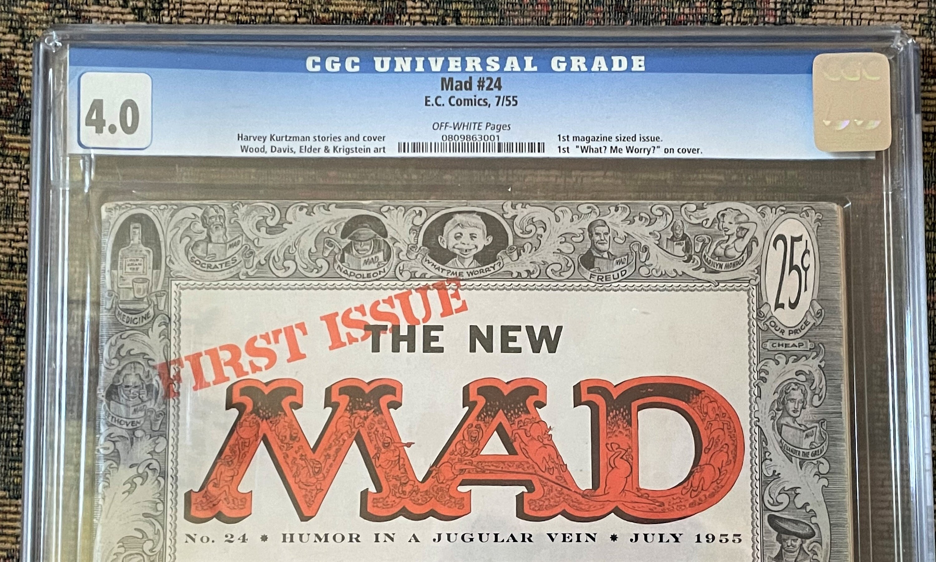 Rare, Vintage, Mad # 24 First Issue the NEW MAD Magazine Now in ...