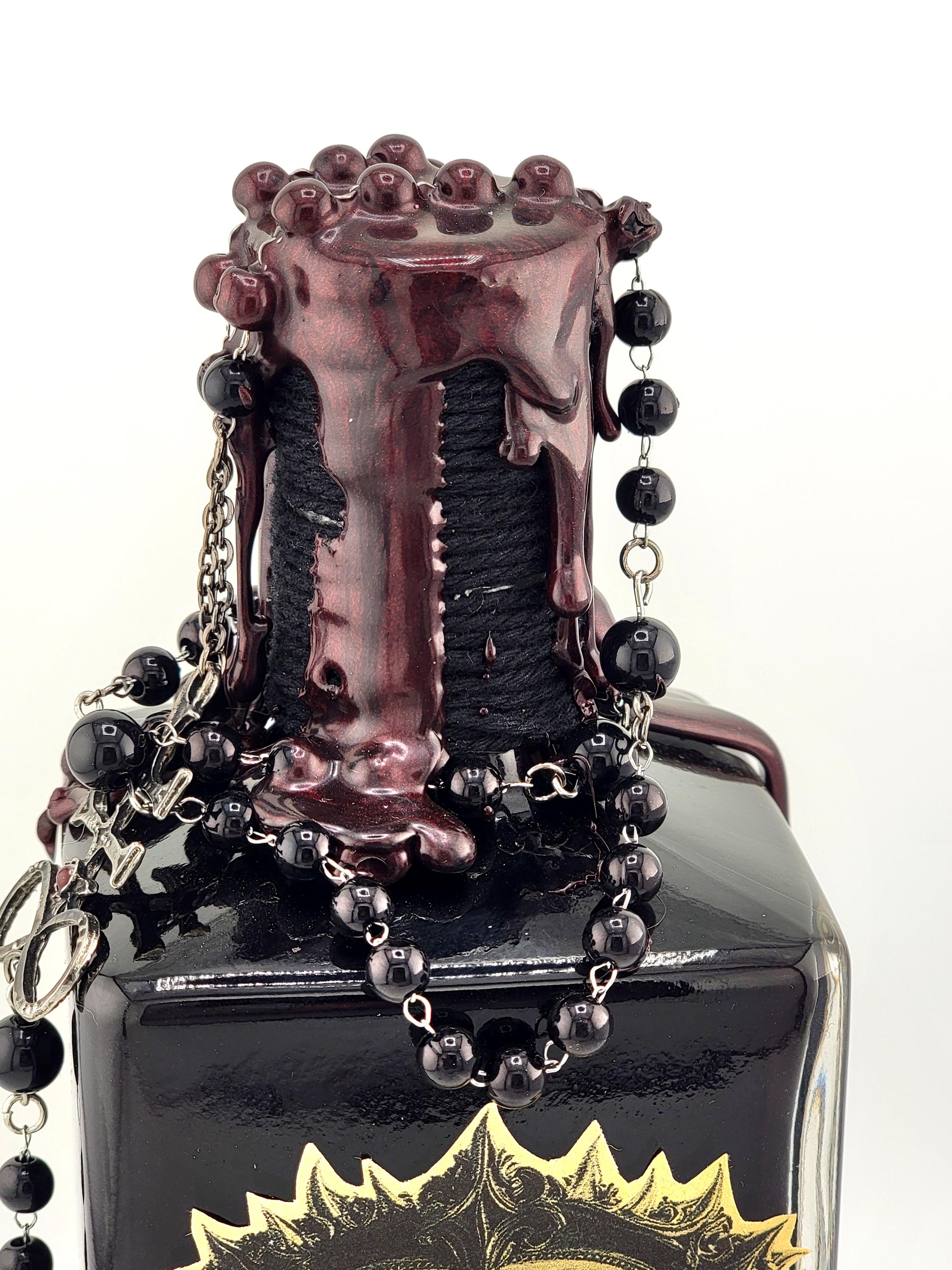 Demon Blood Potion Bottle | Gothic Home Decor | Alchemist Apothecary - Etsy