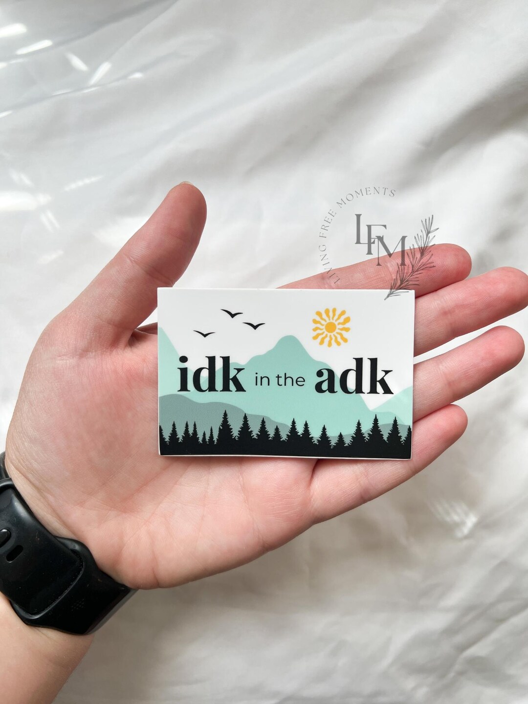 ADK Mountain Life Vinyl Sticker: Adirondack Gift - Etsy
