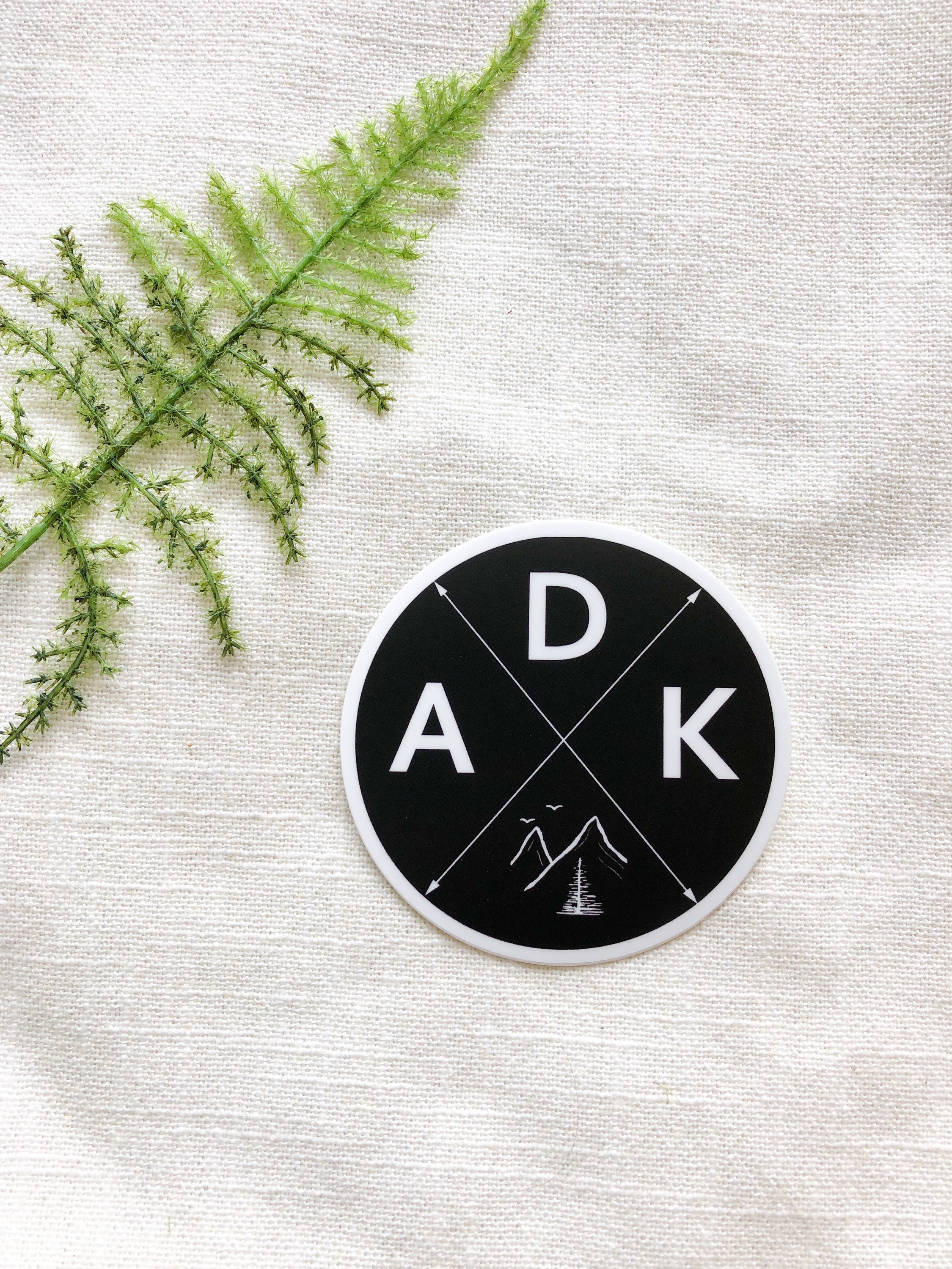 ADK Living Free Moments Logo Sticker Adirondack Accessories - Etsy