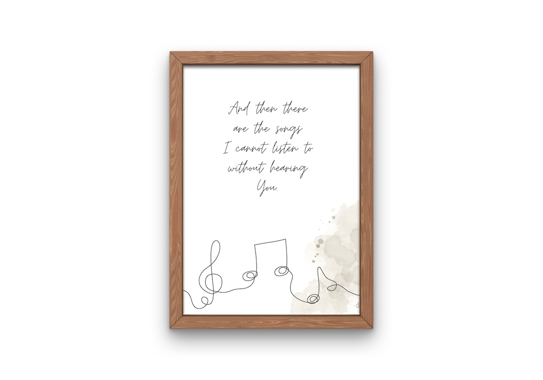 The Songs, Grief Quote, Grief Art, Grief Print, Bereavement Quote ...