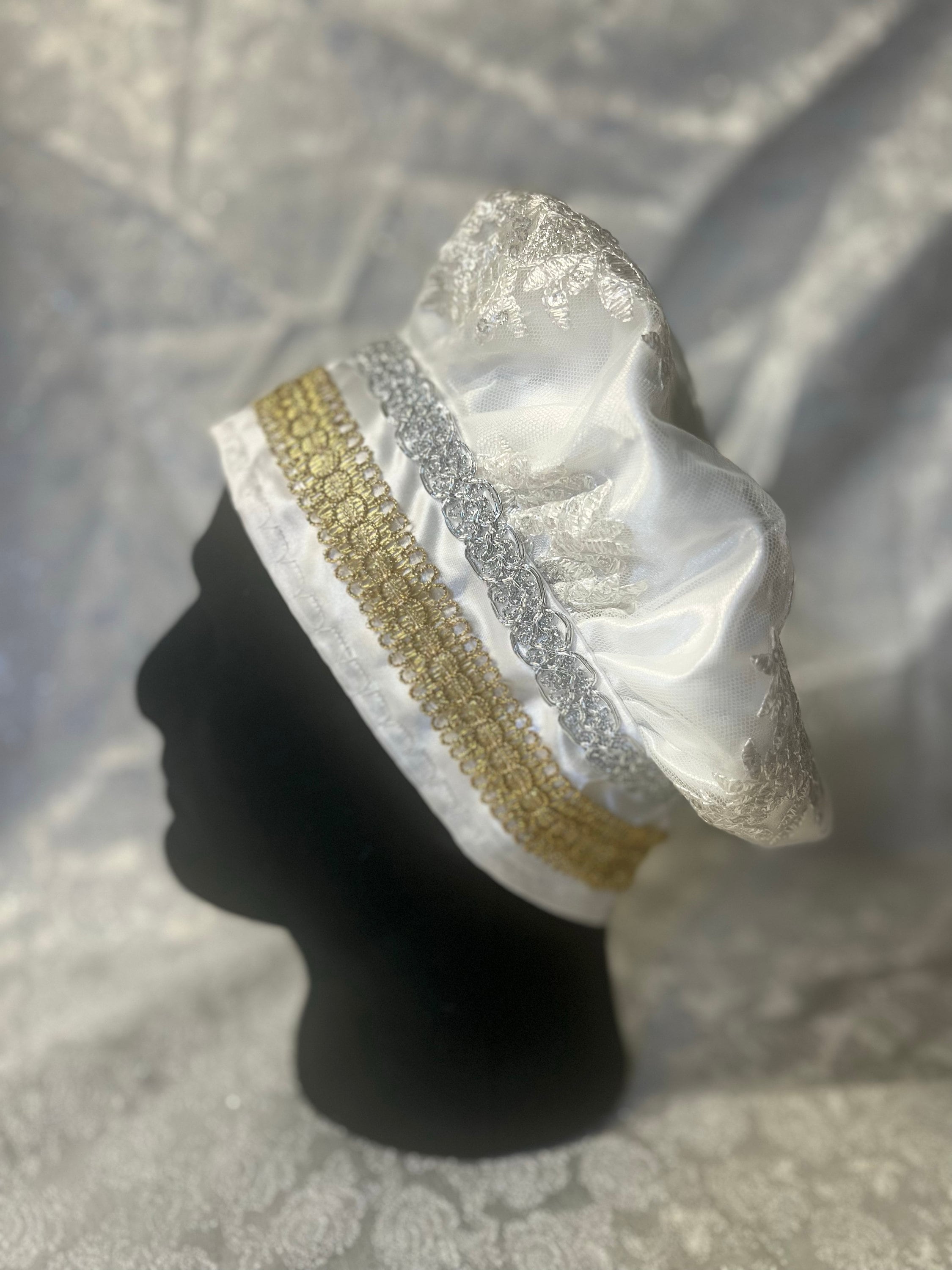 Elegant Obatala Hat | Gorro De Obatala - Etsy