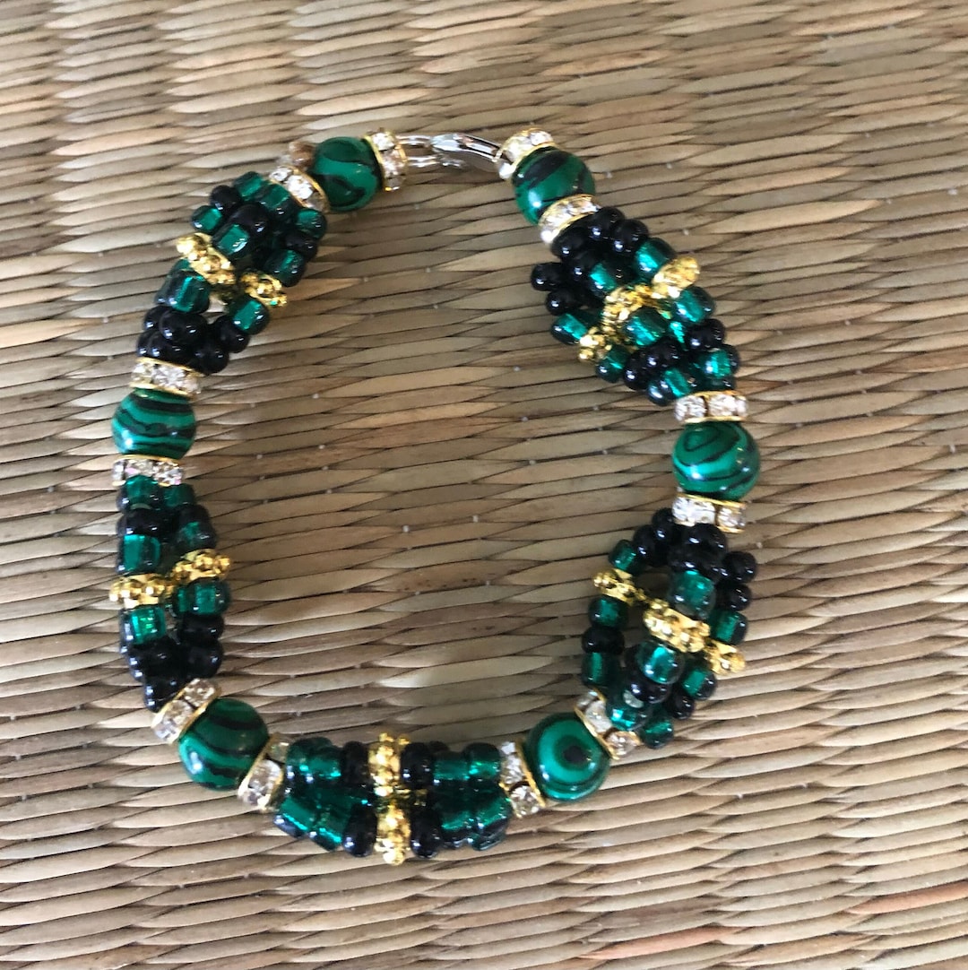 Oggun Ide With Malachite Crystals - Etsy