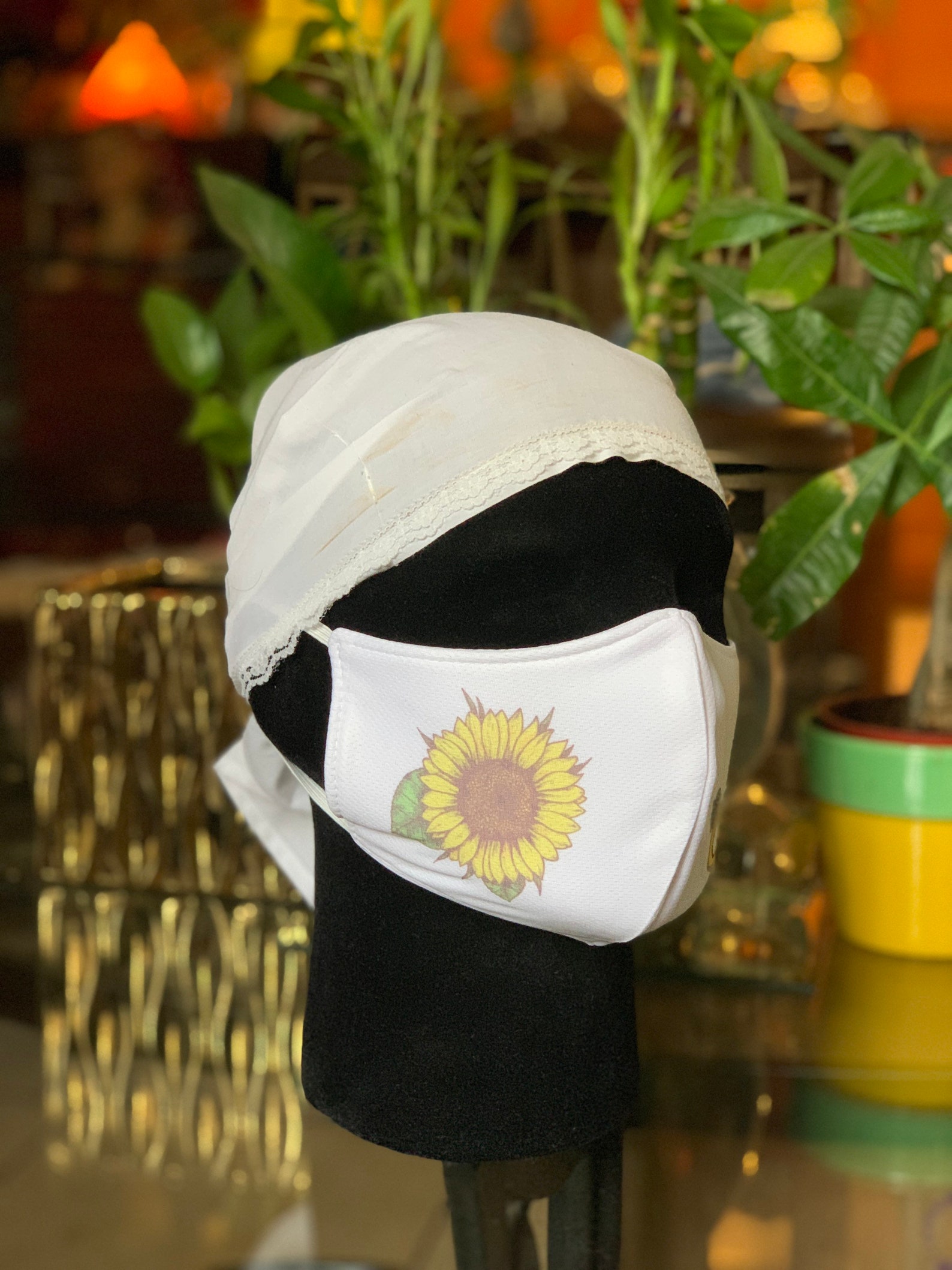 Oshun Sunflower Face Mask - Etsy