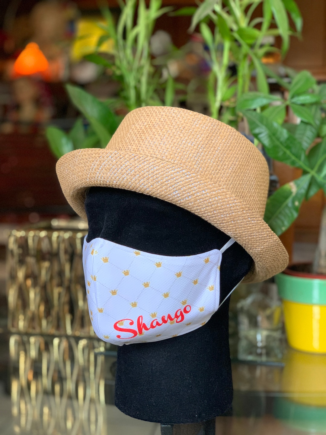 Shango Face Mask - Etsy