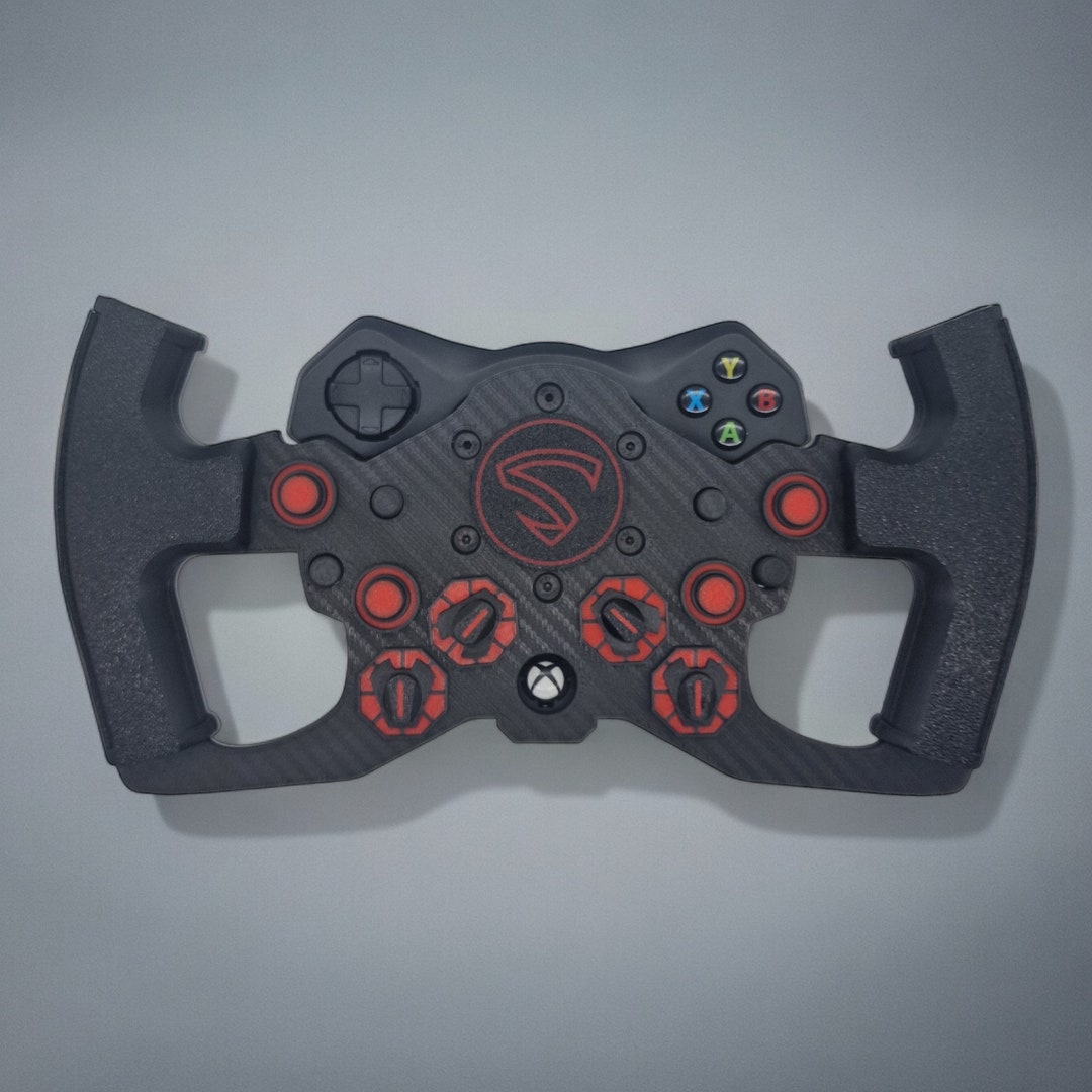 Logitech G920 Open Wheel Formula Rim Mod Carbon Fiber PLA Alcantara ...
