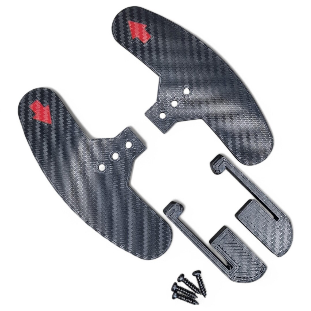 Logitech G27 / G29 / G920. Adjustable Paddle Shift Extenders for Flat ...