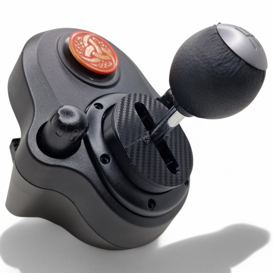 Sequential Gear Shifter Modification Carbon Look. for Logitech G29 G25 ...
