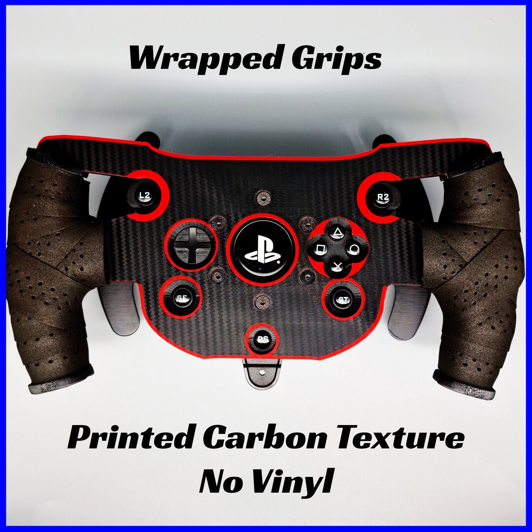 Thrustmaster T300 Formula One, F1 GT3 Open Wheel Steering Wheel Wrapped ...