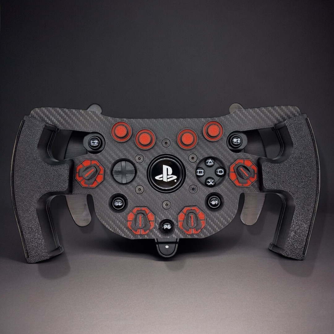 Thrustmaster T300 Formula F1 Open Wheel Mod. Rim Laminated With Carbon ...