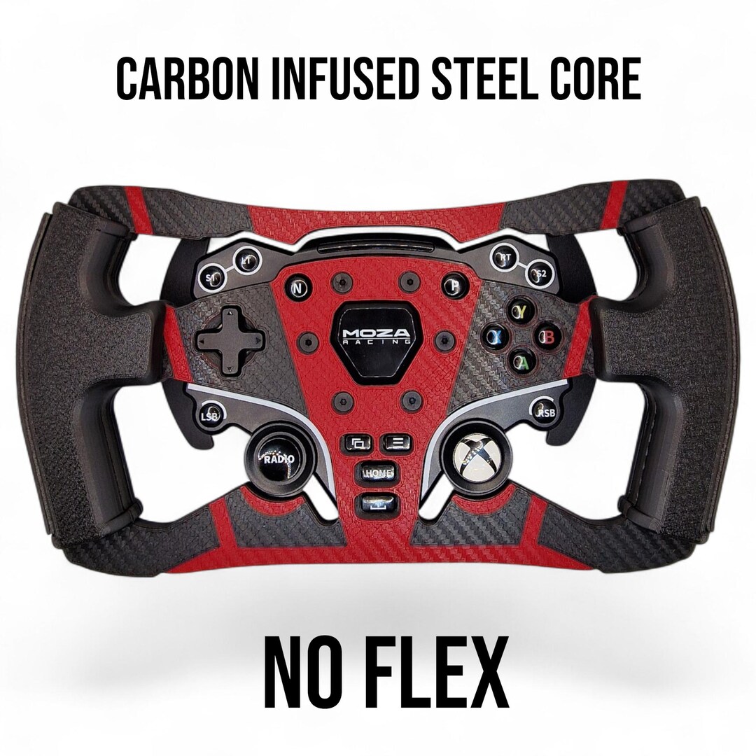 Moza ES F1 Open Wheel Sim Racing Mod, Carbon and Steel Reinforced. ESX ...