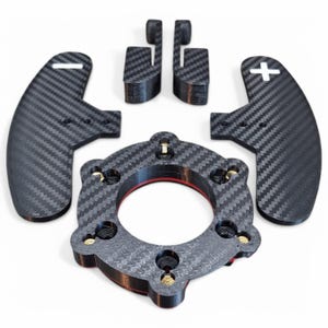 Logitech G29 G920 G923 Wheel Adapter and Flat Dish Paddle Shift ...