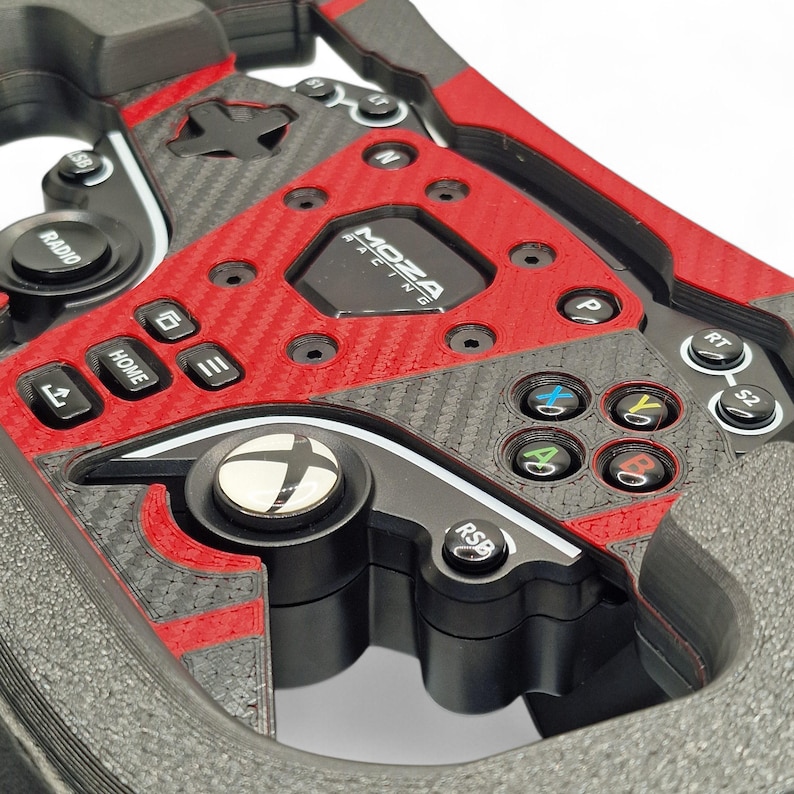 Moza ES F1 Open Wheel Sim Racing Mod, Carbon and Steel Reinforced. ESX ...