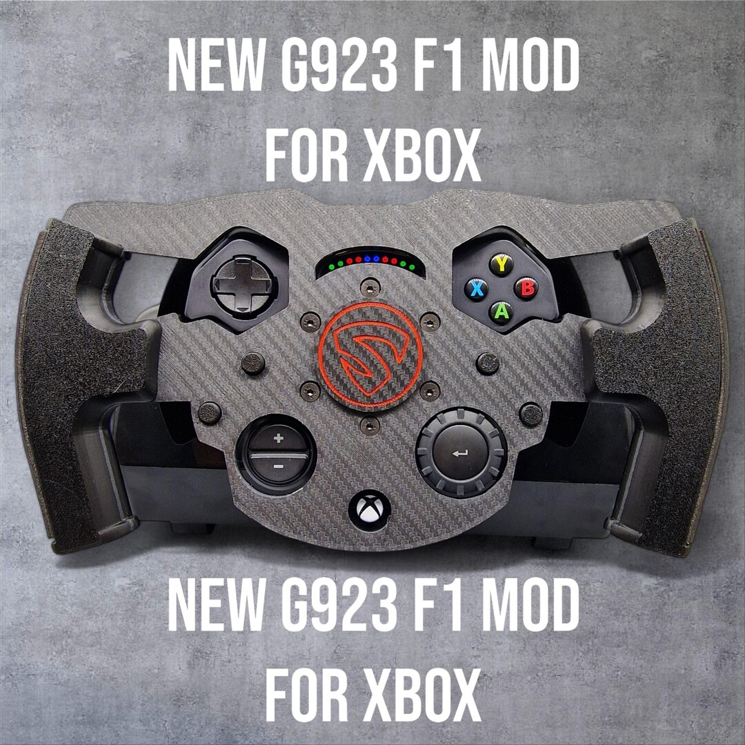 Logitech G923 XBOX Version Open Wheel Formula Style Mod - Etsy