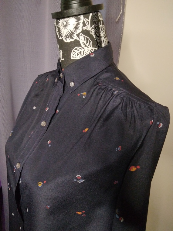 vintage evan picone navy - Gem