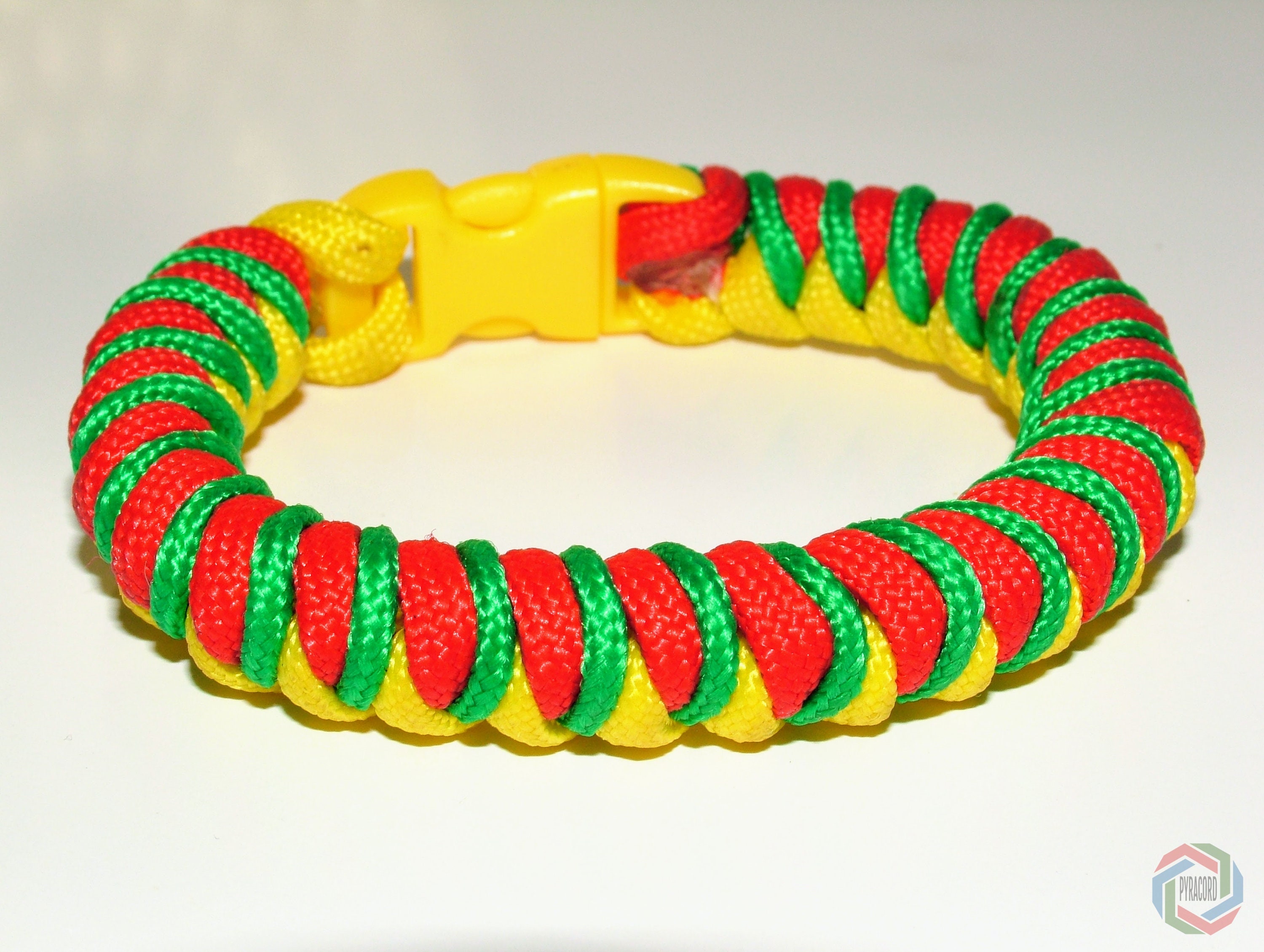 Handmade Rasta Paracord Bracelet SNAKE KNOT Reggae Bob Marley | Etsy UK