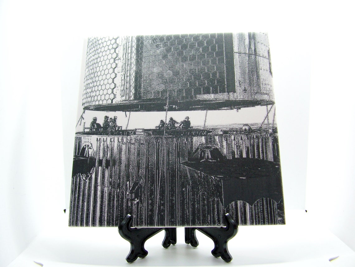 Spacex Starship Wall Art Tile Laser Engraved Ceramic Tile - Etsy