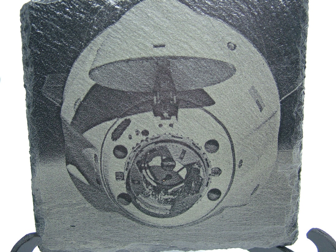 Spacex Dragon Coaster Spacex Dragon Capsule Laser Engraved Slate ...