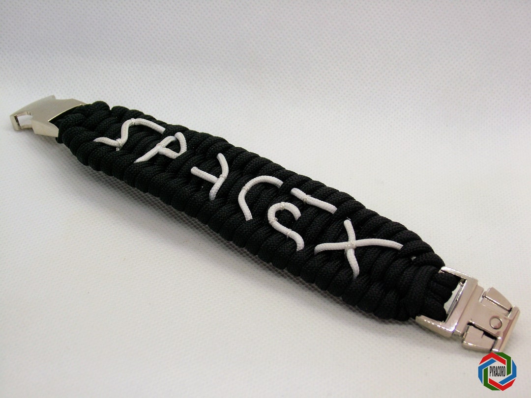 SPACEX Bracelet Starship Handmade Paracord Rope Bracelet Space ...