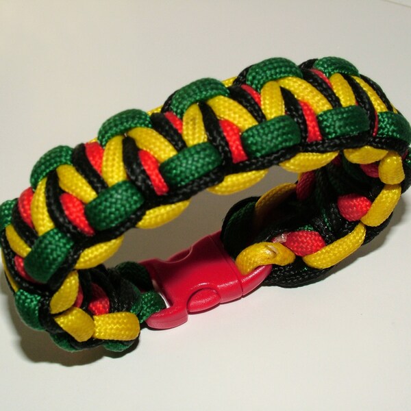 Rastafarian Bracelet - Etsy