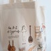 Tote Bag - A-Z of Cyprus - Souvenir - Etsy