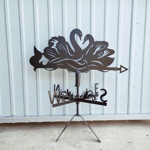 Bird Swan Metal Weathervane, Weather Vane, Home Roof Decor - Etsy