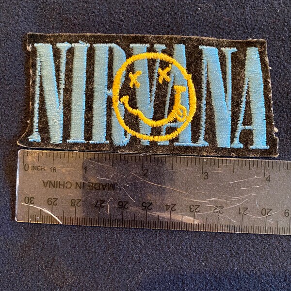 Nirvana Iron on Patch - Etsy